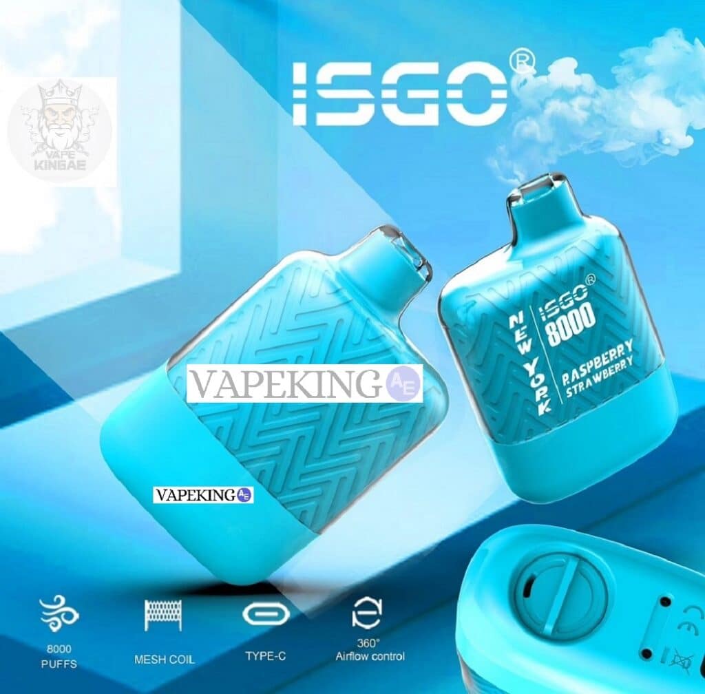 ISGO NEW YORK DISPOSABLE VAPE - VAPEKING AE