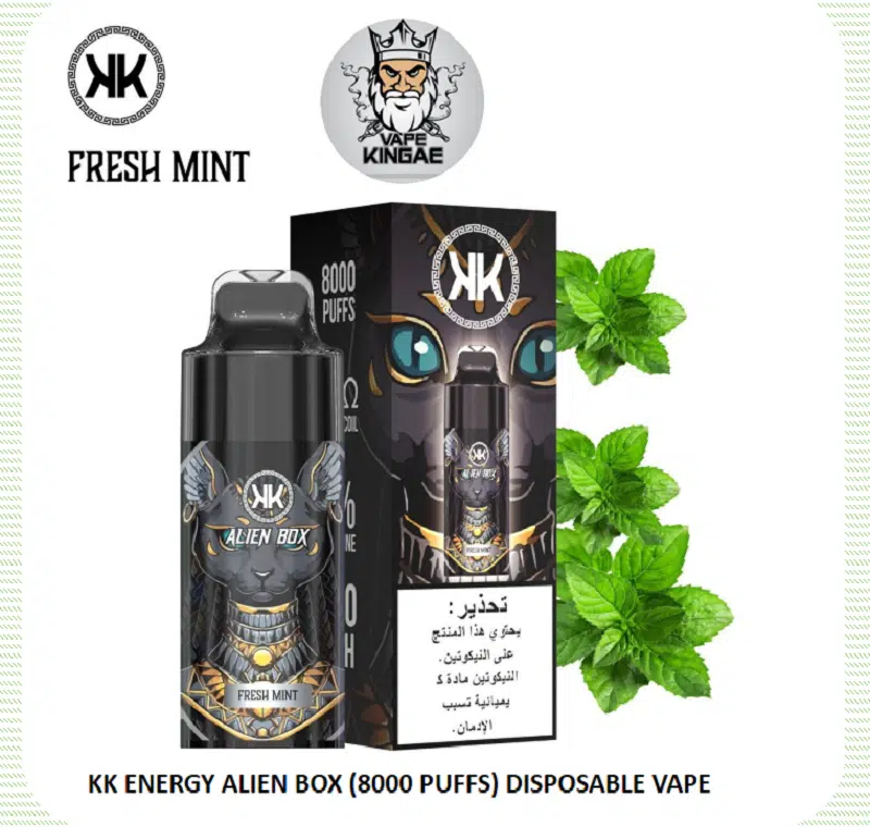 KK ENERGY ALIEN BOX DISPOSABLE VAPE (8000 PUFFS) NEW IN DUBAI, U.A.E ...