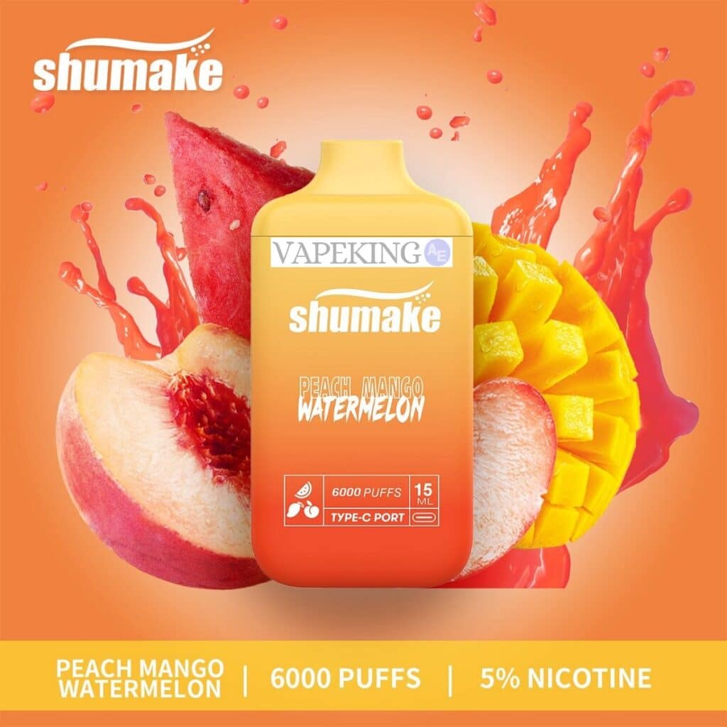SHUMAKE DISPOSABLE VAPE (6000 PUFFS) IN DUBAI - VAPEKING AE